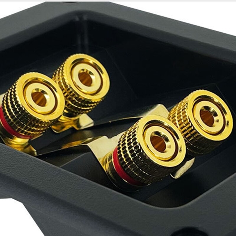 Subwoofer Plugs Stereo Terminal Connector Subwoofers Boxes 4 Copper ...
