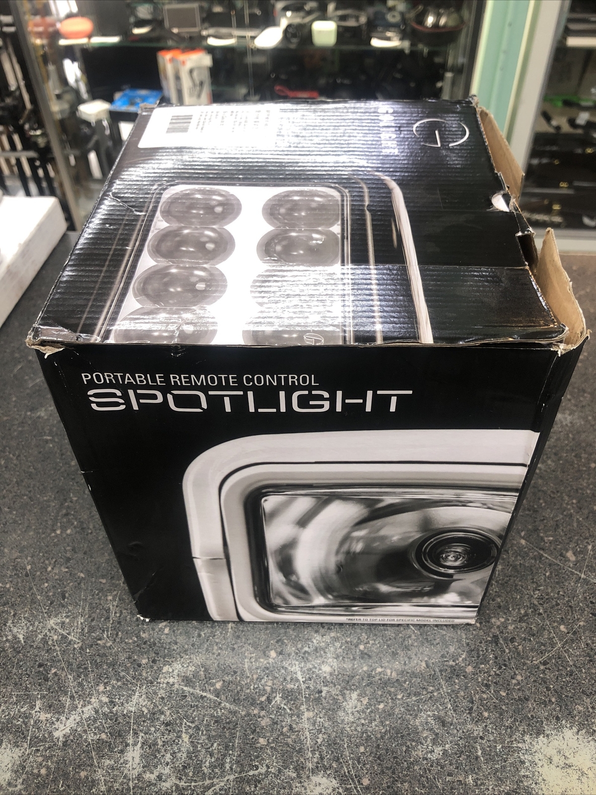 Golight 30204 Stryker LED Spotlight With Hard Wired Dash Mount Remote ...