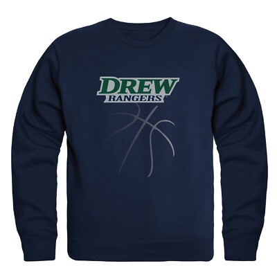 Drew University Rangers DU Basketball Crewneck Sweatshirt Sweater | eBay