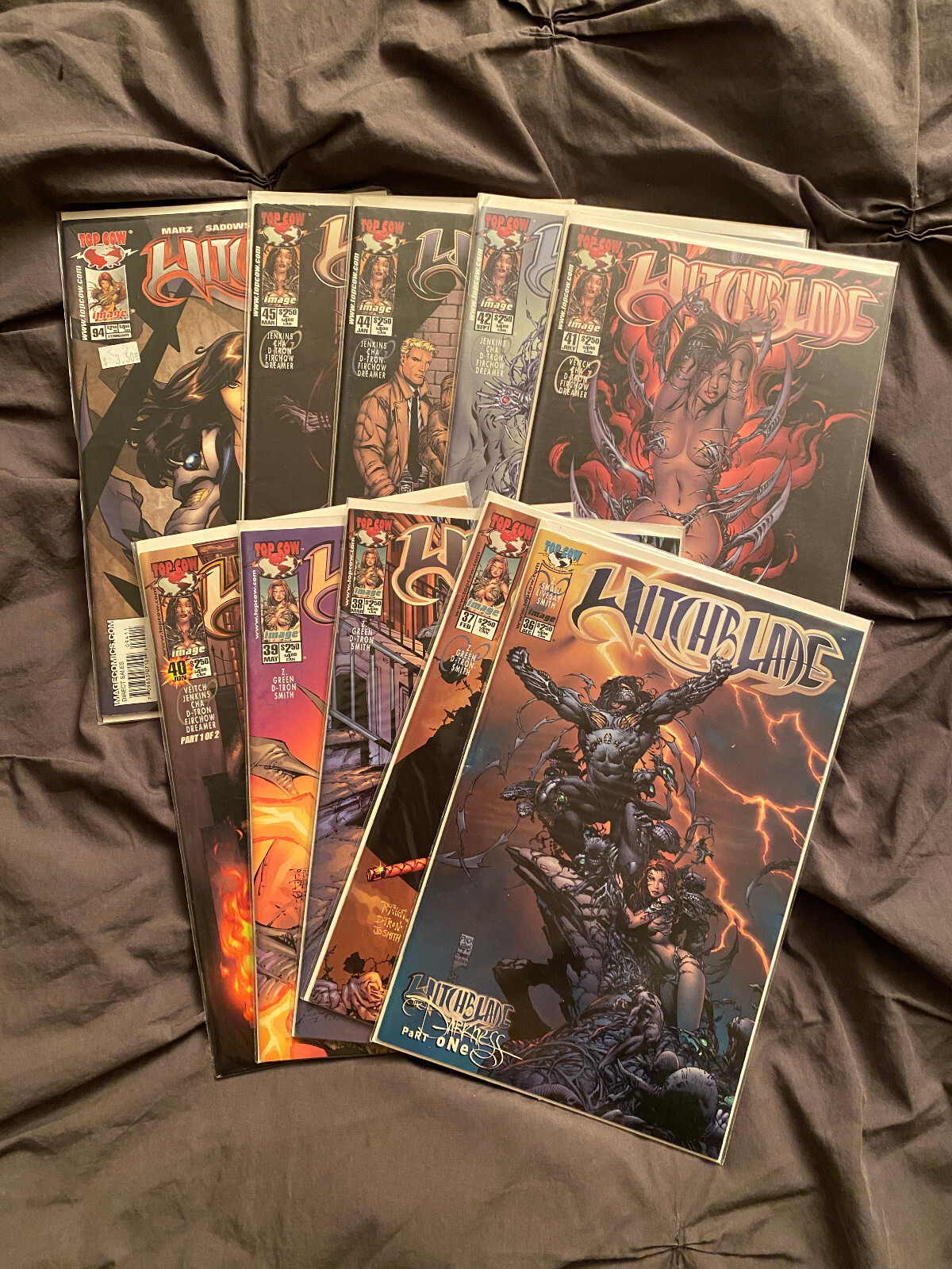 Witchblade lot of 11 issues # 36 37 38 39 40 41 42 43 44 45 94 | eBay
