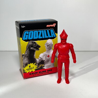 Super 7 Godzilla Kaiju Blind Box - FIREFIGHTER JET JAGUAR - Target ...