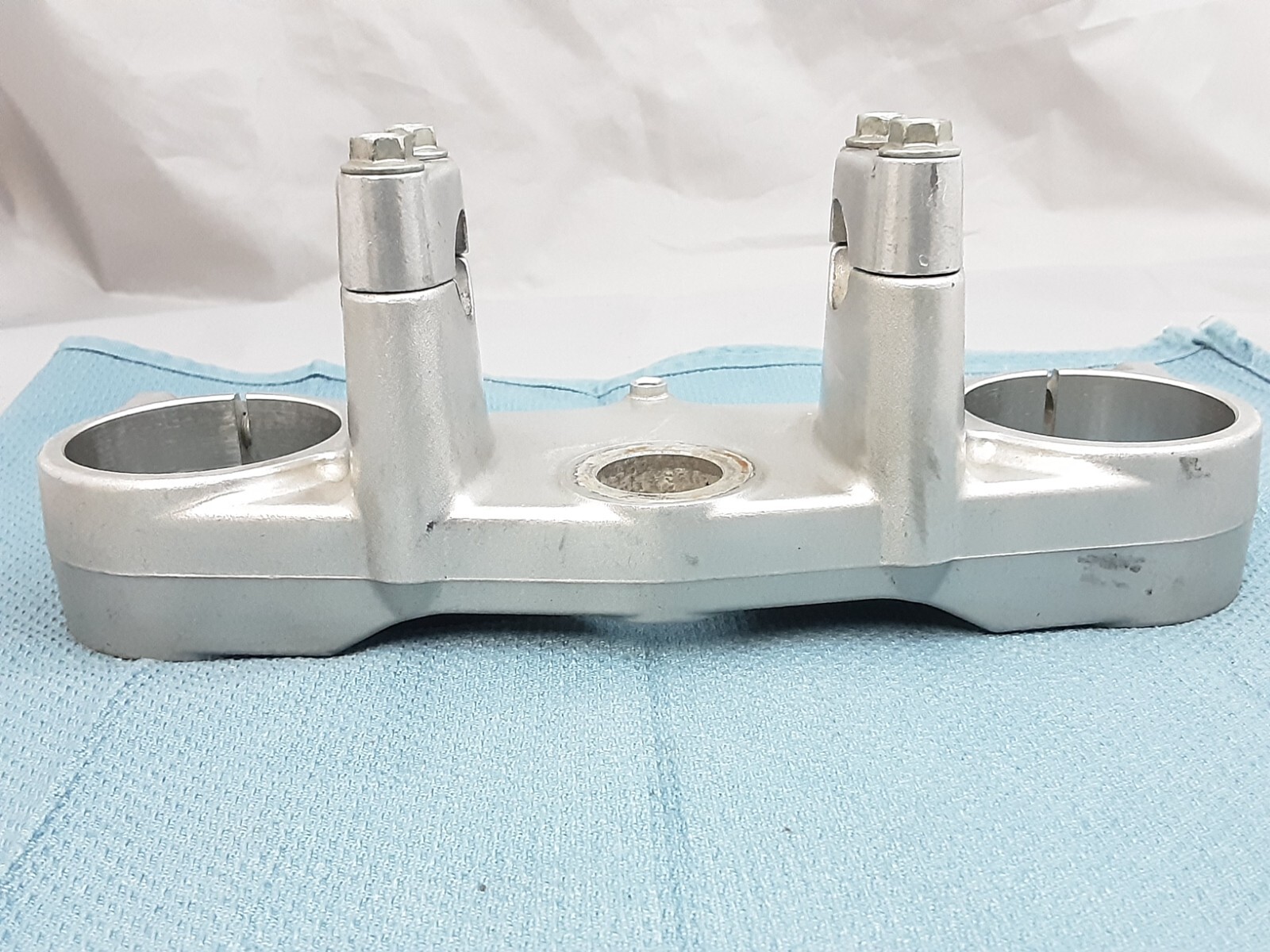 SUZUKI S3410 STEERING STEM HEAD FORK TRIPPLE TREE CLAMP RM125 RM250 ...