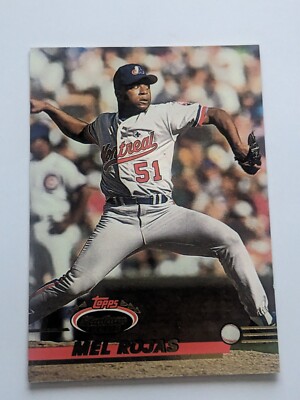 1993 Topps Stadium Club Baseball - #553 Mel Rojas - Montreal Expos | eBay