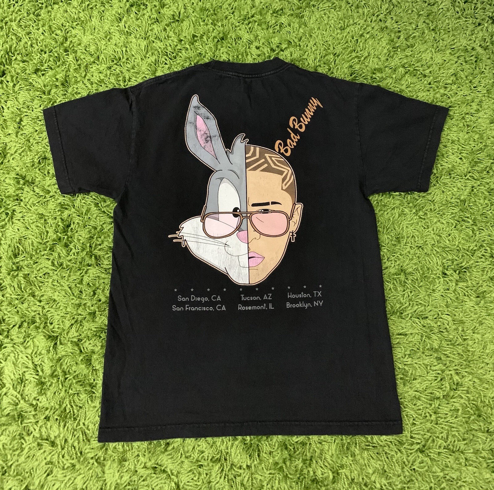Rare Bad Bunny El Ultimo Tour Del Mundo 2022 Merch T-… - Gem