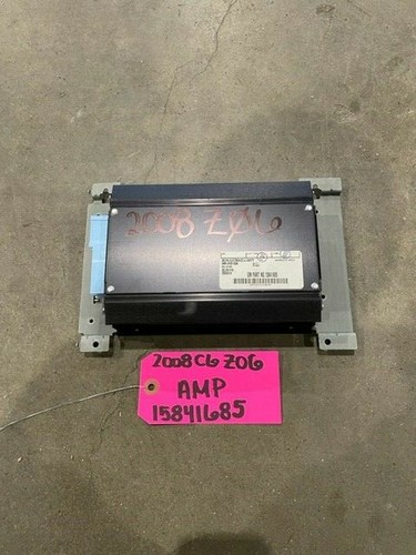 08 CHEVROLET CORVETTE Z06 C6 OEM NON BOSE STEREO RADIO AMPLIFIER AMP ...