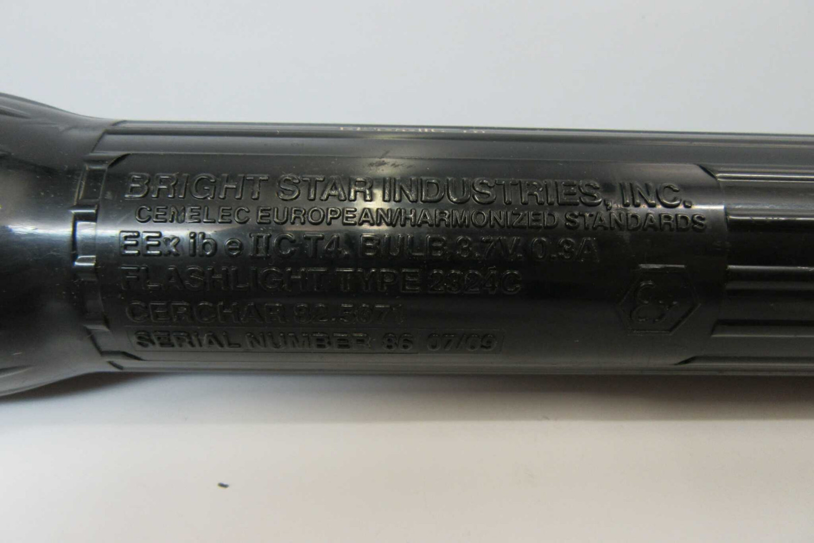 Vintage Bright Star Industries Flash Light Torch Explosion Proof ...