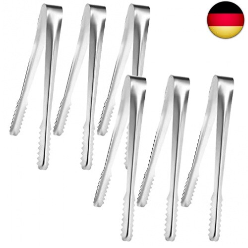 6 Stück Candybar Zangen, 15cm Süßigkeiten Zange Küchenzange Mini ...