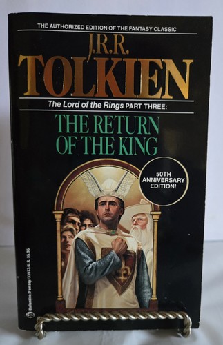 J.R.R. Tolkien The Return Of The King Paperback 50th Anniversary Ed 8th ...