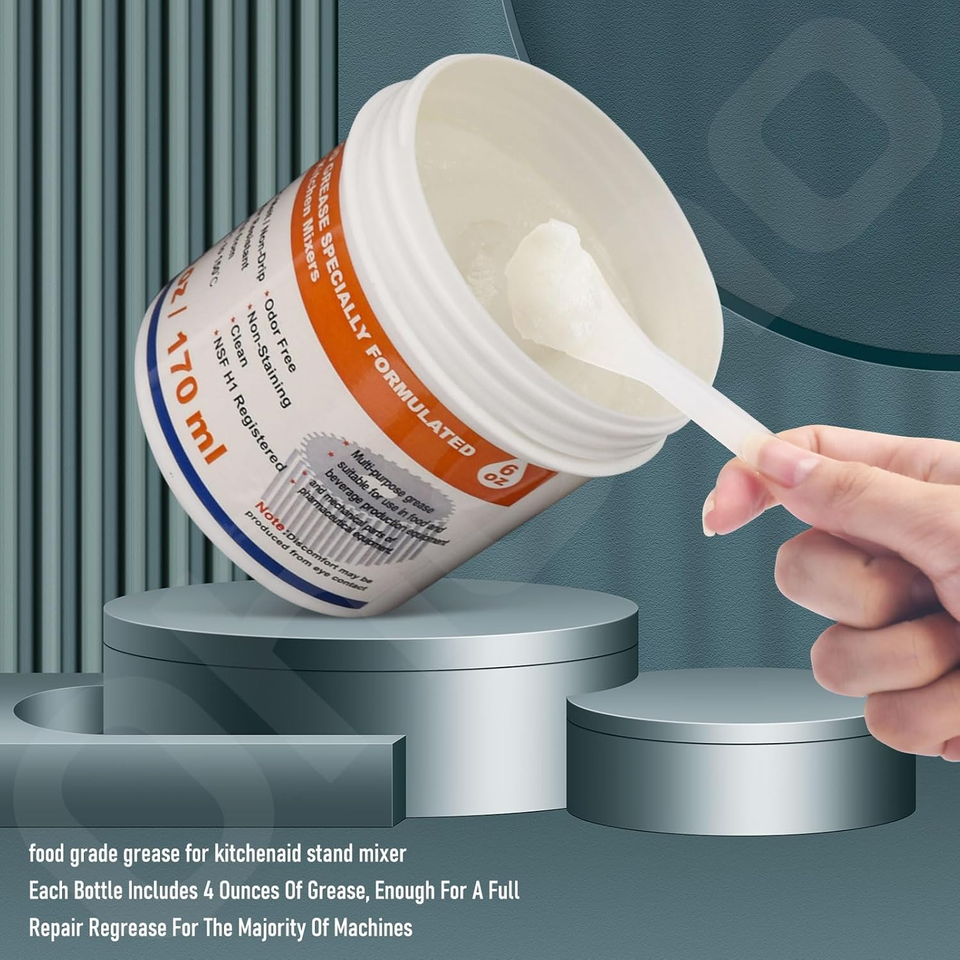 6 Oz Food Grade Grease for KitchenAid Stand Mixer Attachments with ...