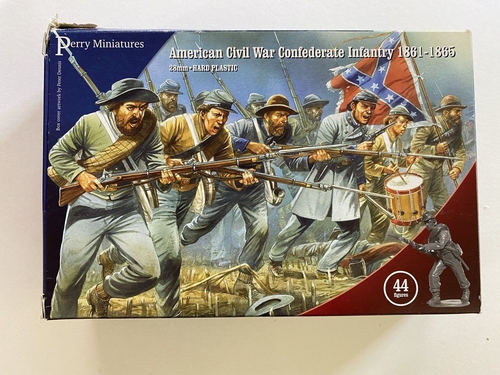 Perry Miniatures 28mm ACW CSA Infantry 1861-65 Plastic Wargame Figures ...
