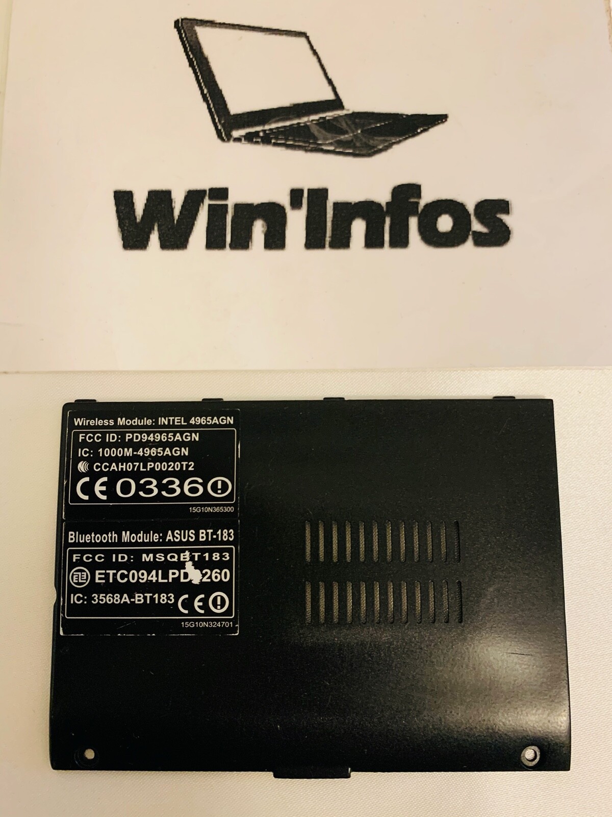 cache trappe cover disque dur HDD ASUS U6S | eBay