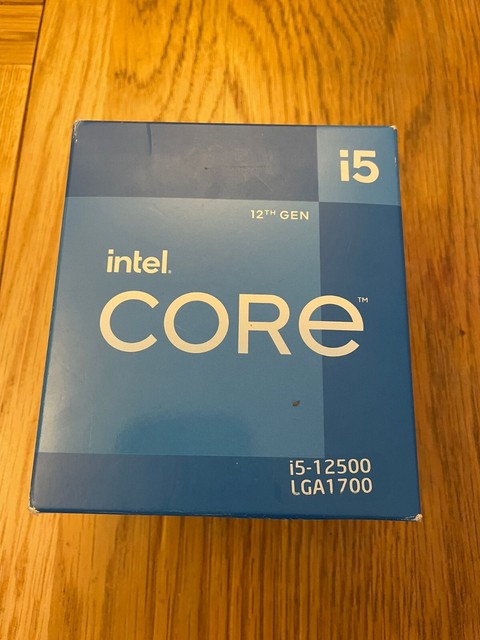 Intel Core i5-12500 Processor (4.6 GHz, 6 Cores, LGA 1700) Box ...