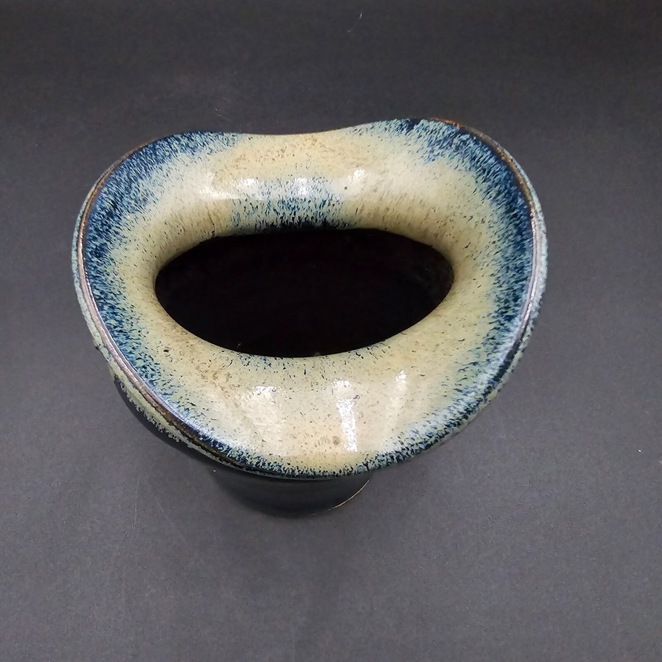 John Georgadopolos Studio Art Pottery Vase Hand Made 6.5" tall Signed ...