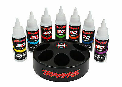 Traxxas 5038X Shock oil set 6 includes 20-80 wt premium shock oils ...