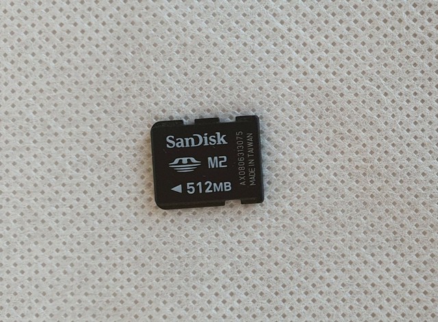 M2 Micro Card Sandisk 512MB, Professional Memory Stick Micro. | eBay