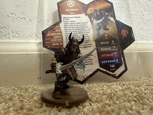 Heroscape Custom - Einar Oni Samurai Figure + Card | eBay