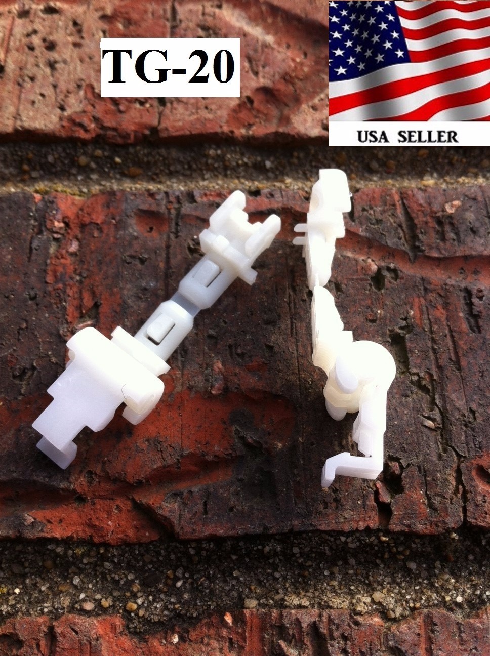 Ford / Mercury Door Lock / Tailgate Rod Retainer Clips Set of 2 ea TG ...