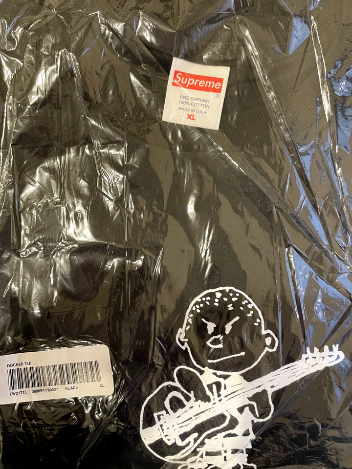 Supreme Rocker Tee Black, Size XL | eBay