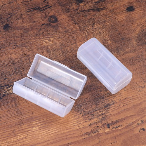 2pcs Battery Storage Box Case 26650 Battery Battery Organizer With ...