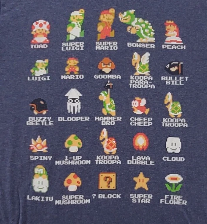 Super Mario Characters List