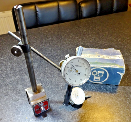 Vintage Eclipse 903 Magnetic Base - With 2 Mercer DTI Dial Test ...