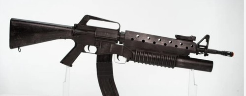 Scarface Rifle Plastic / Metal movie Film prop | eBay