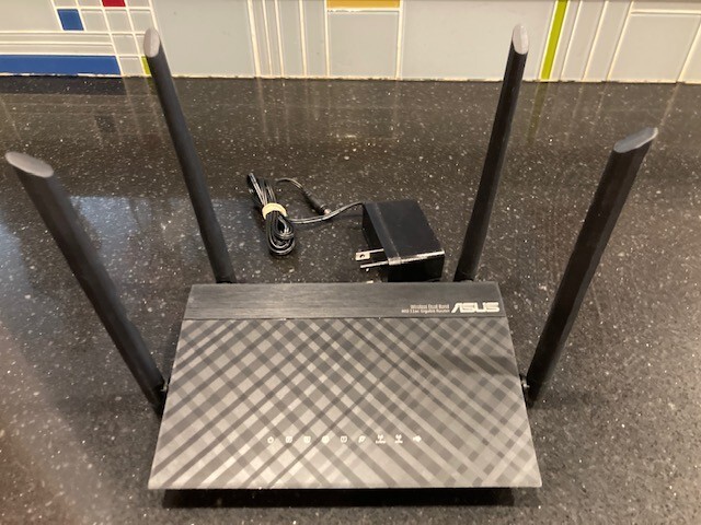 ASUS RT-AC1200GE Wireless Dual Band Gigabit Router 802.11ac ...