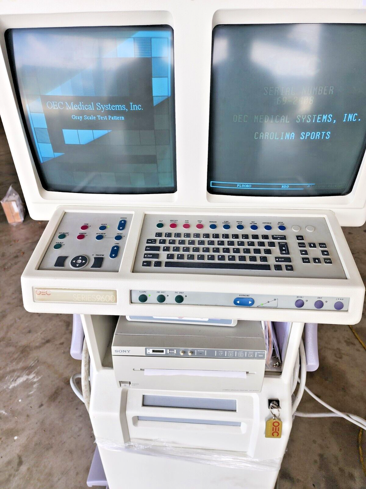 GE OEC 9600 C-Arm, 9-inch ii Printer,Medicapture, ESP, 8-FPS, Foot ...