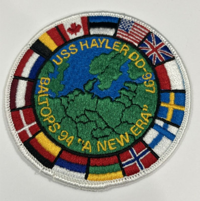 US NAVY USS Hayler DD-997 Baltops 94 Patch | eBay