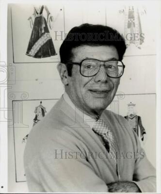 Press Photo Irwin Allen, producer of "Alice In Wonderland" shown on CBS ...