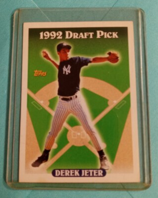 1992 Derek Jeter Draft Pick Topps card #98 | eBay