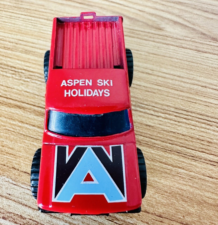 Matchbox Mini Pick Up – Aspen Ski Holidays - 1981 Colorado 4x4 Truck | eBay
