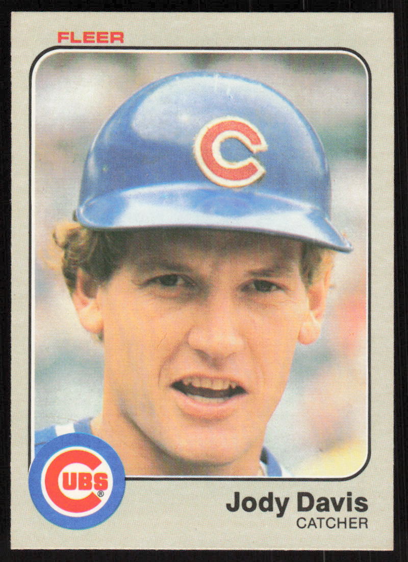 1983 Fleer - #494 Jody Davis for sale online | eBay