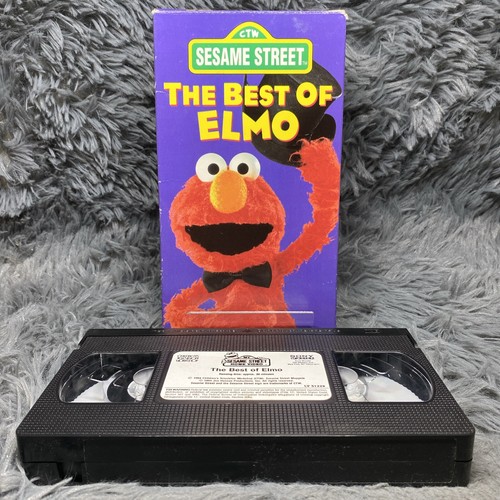 Sesame Street The Best of Elmo VHS 1994 The Muppets Jim Henson Kids ...