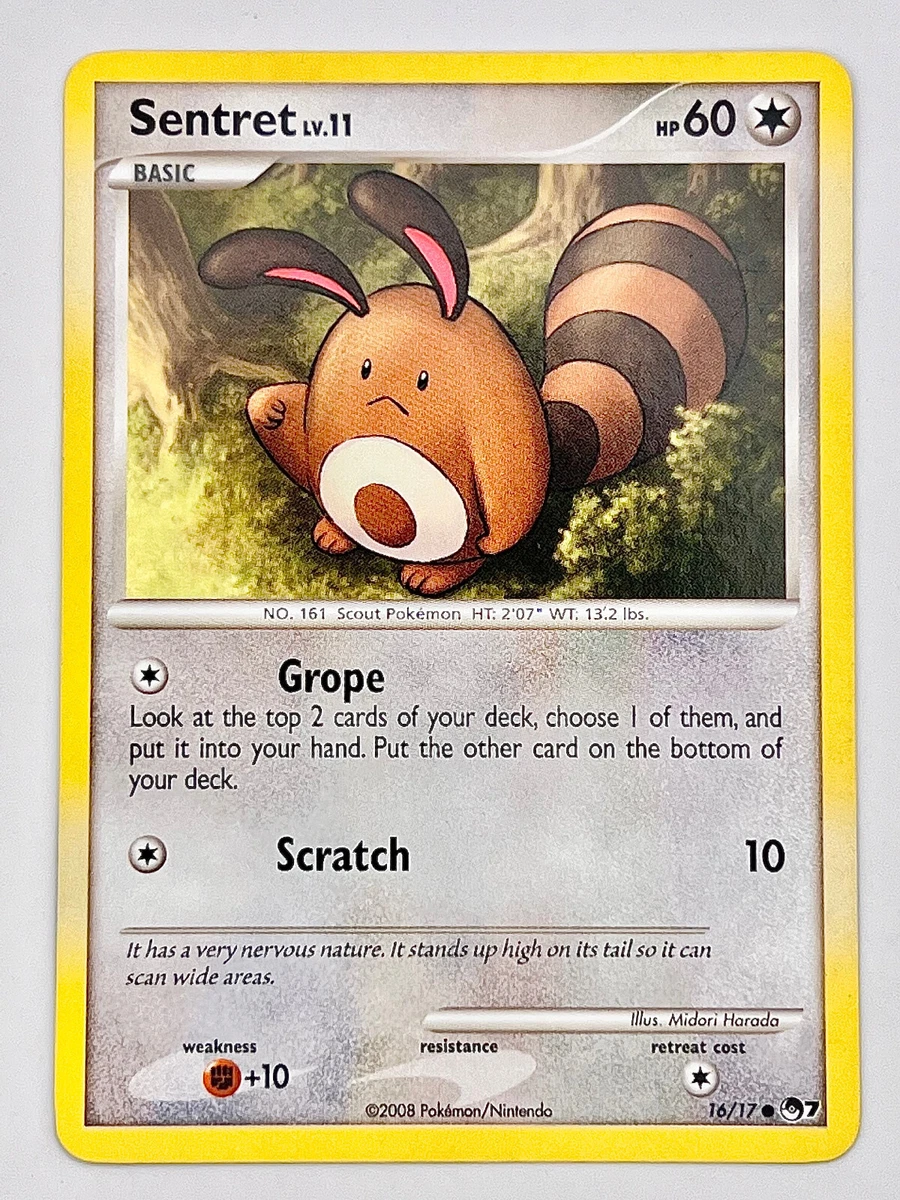 Sentret Pokemon Card