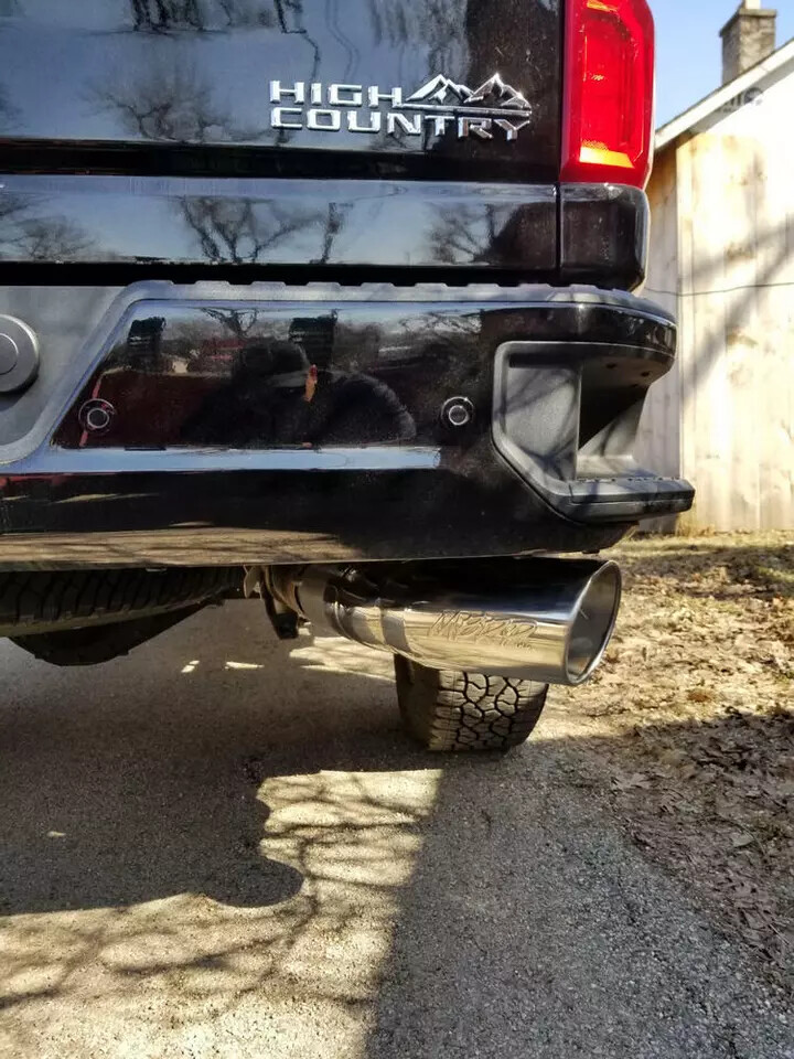 MBRP T5154 Stainless Exhaust Tip for 15-25 Chevy Silverado GMC Sierra ...