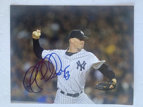 JEFF NELSON SIGNED 8X10 PHOTO NY YANKEES 4X World Series Champion No ...