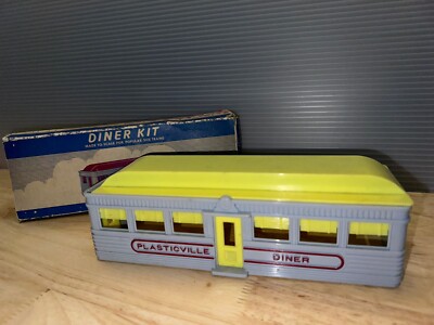 Plasticville O Scale Model Railroad DE-7 Diner Kit | eBay