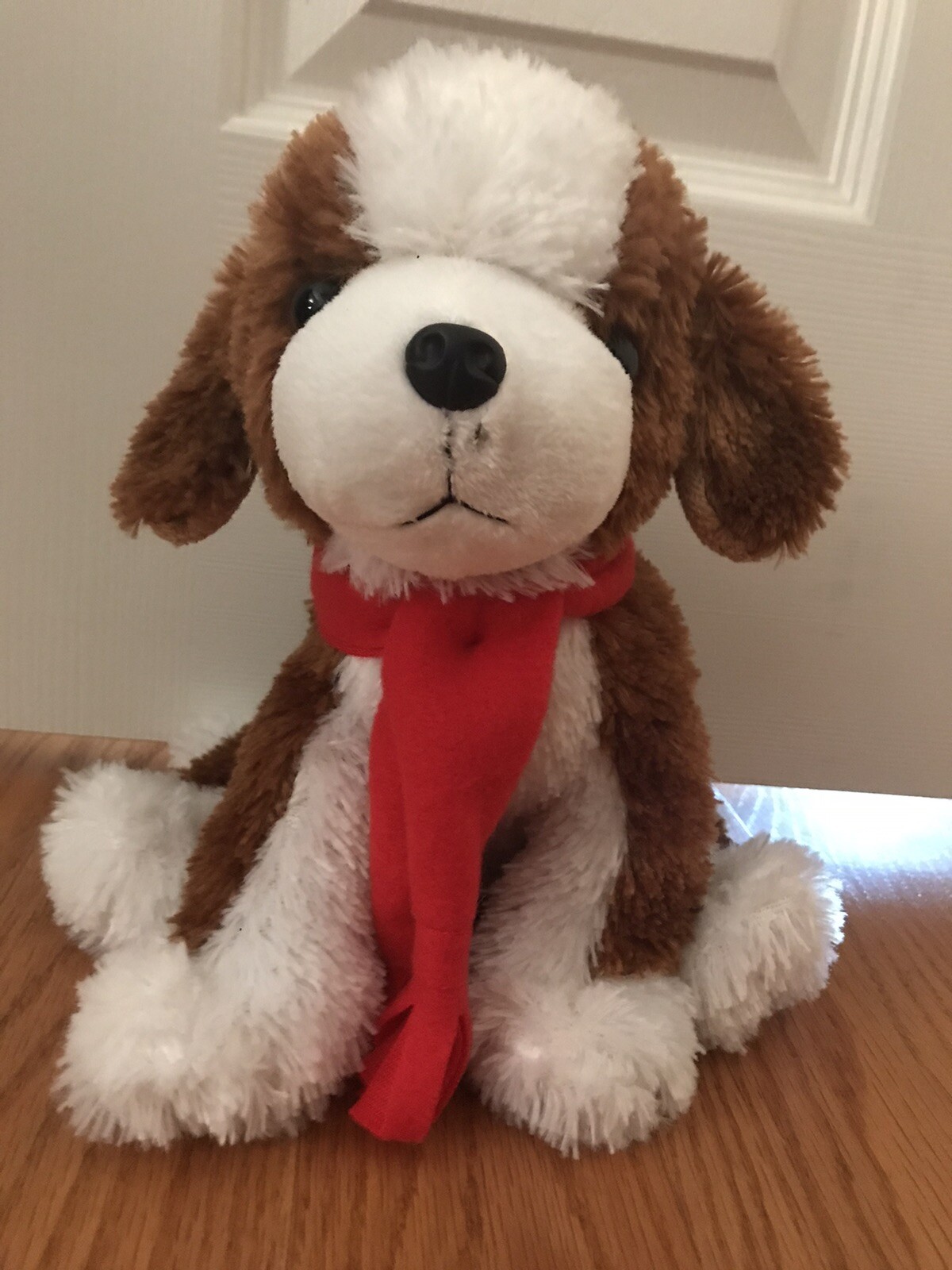 ANIMAL ADVENTURE 2011 Beagle Dog Plush with Red Bow toy - 10" tall | eBay