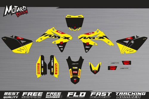 Graphics Kit for Suzuki RMX 450 Z 2010-2014 2015 2016 2017 2018 2019 ...