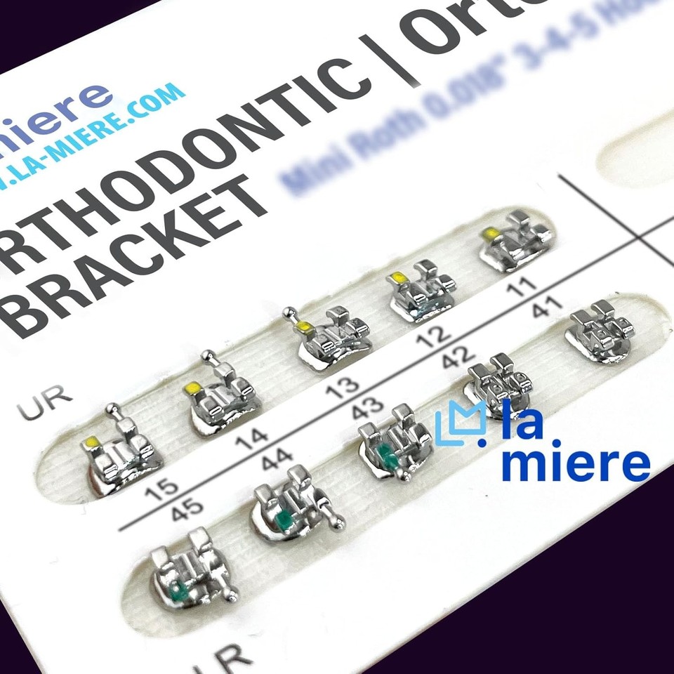 20PCS Teeth Model Braces, Typodont Brackets, 0.018 Slots 3-4-5 with ...