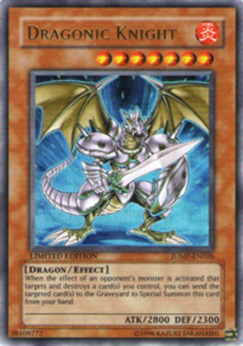 Dragonic Knight - JUMP-EN026 - Ultra Rare - Limited Edition Moderately ...