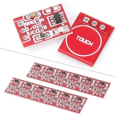 10x TTP223 Capacitive Touch Switch Button Self-Lock Module Component AU ...