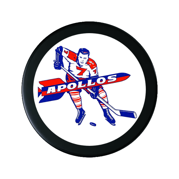 1965 Retro Style CHL Houston Apollos Souvenir Hockey Puck New | eBay