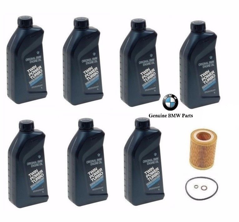 NEW For BMW E82 E88 E92 E93 Genuine Synthetic Motor Oils & Oil Filter ...