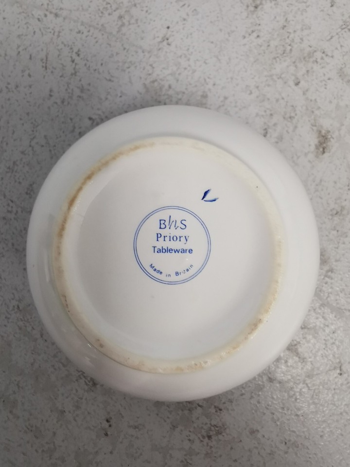 Vintage BHS Priory Tableware Sugar Bowl | eBay UK