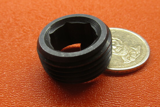 Black Oxide Hollow Jam Set Screws, 1"-12 x 1/2" Height, 5 Pieces | eBay