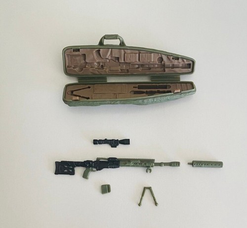 GI Joe Classified Figure Gnawgahyde Sniper Rifle with Case Weapon ...