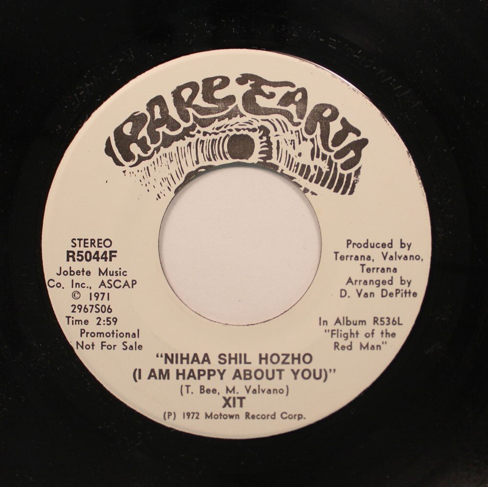 Xit - Promo 45 - Nihaa Shil Hozho (I Am Happy About You) / Nihaa Shil ...