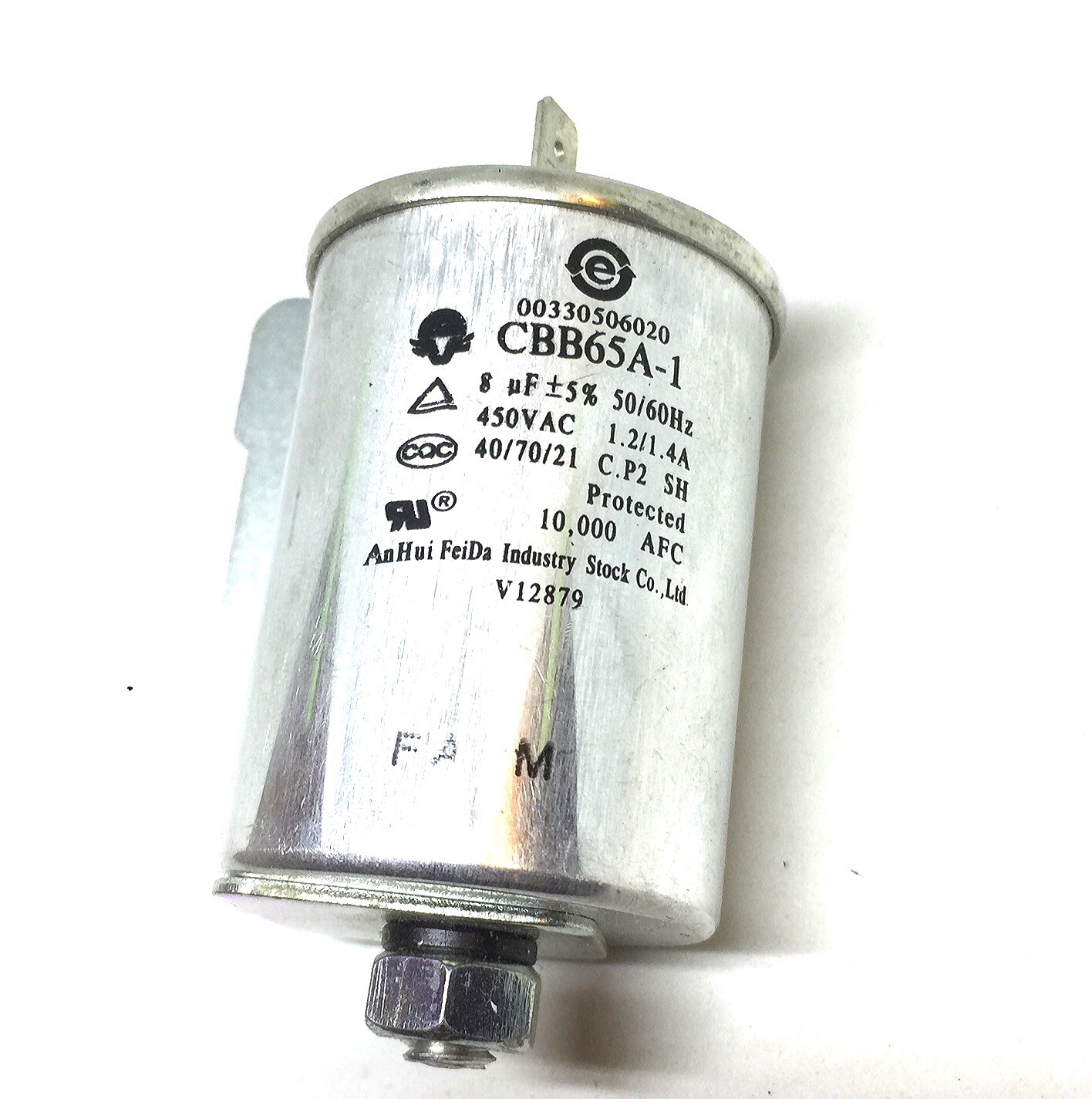GENUINE FISHER PAYKEL DRYER CAPACITOR H00330506020B DE8060P1,DE8060P2 ...